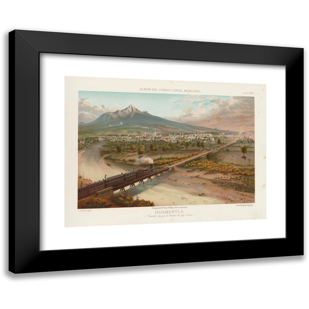 Casimiro Castro 14x11 Black Modern Framed Museum Art Print Titled ...