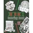 Casino Coloring Book: Playing cards & Machine Jackpot to color for ...