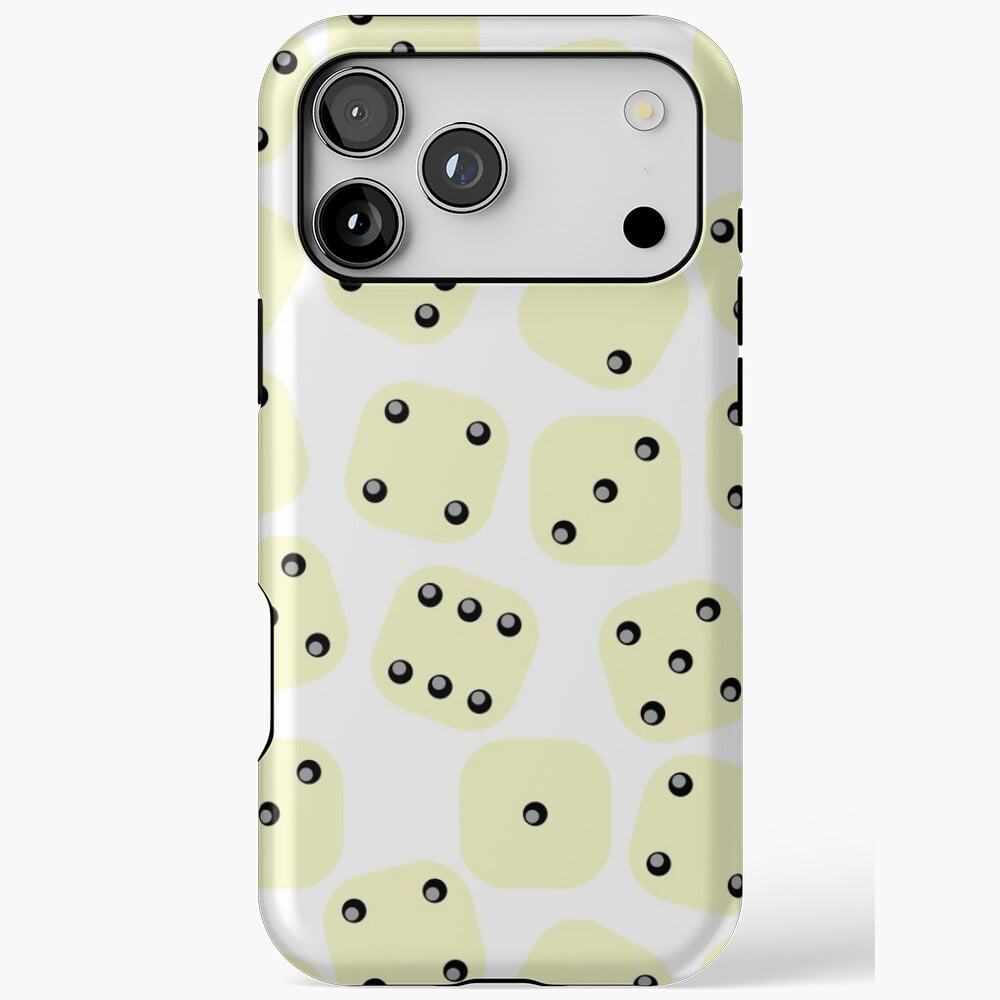 Casino Dice Cube Pattern Design iPhone Case 17 through 11 Pro Max ...