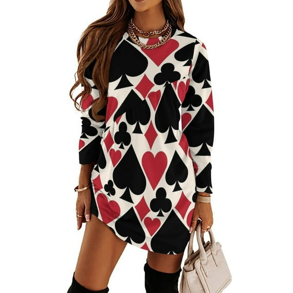 Casino Fun Loose Dress Evening Dress Summer Dresses for Women Luxury ...