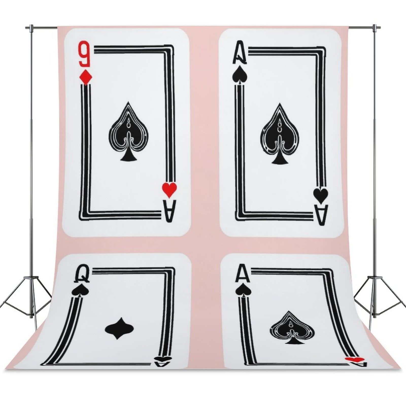Casino Gambler Poker Pattern Photography Backdrops Adult Photostudio ...