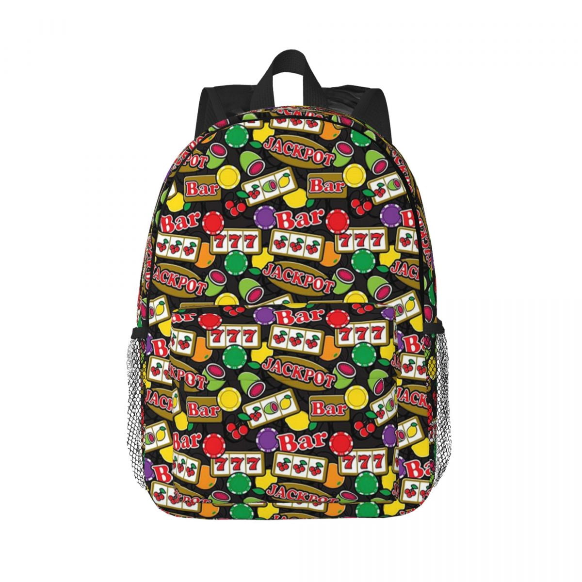 Casino Jackpot Lucky Slot Machine Fruit Slots Backpacks s Bookbag Bags ...