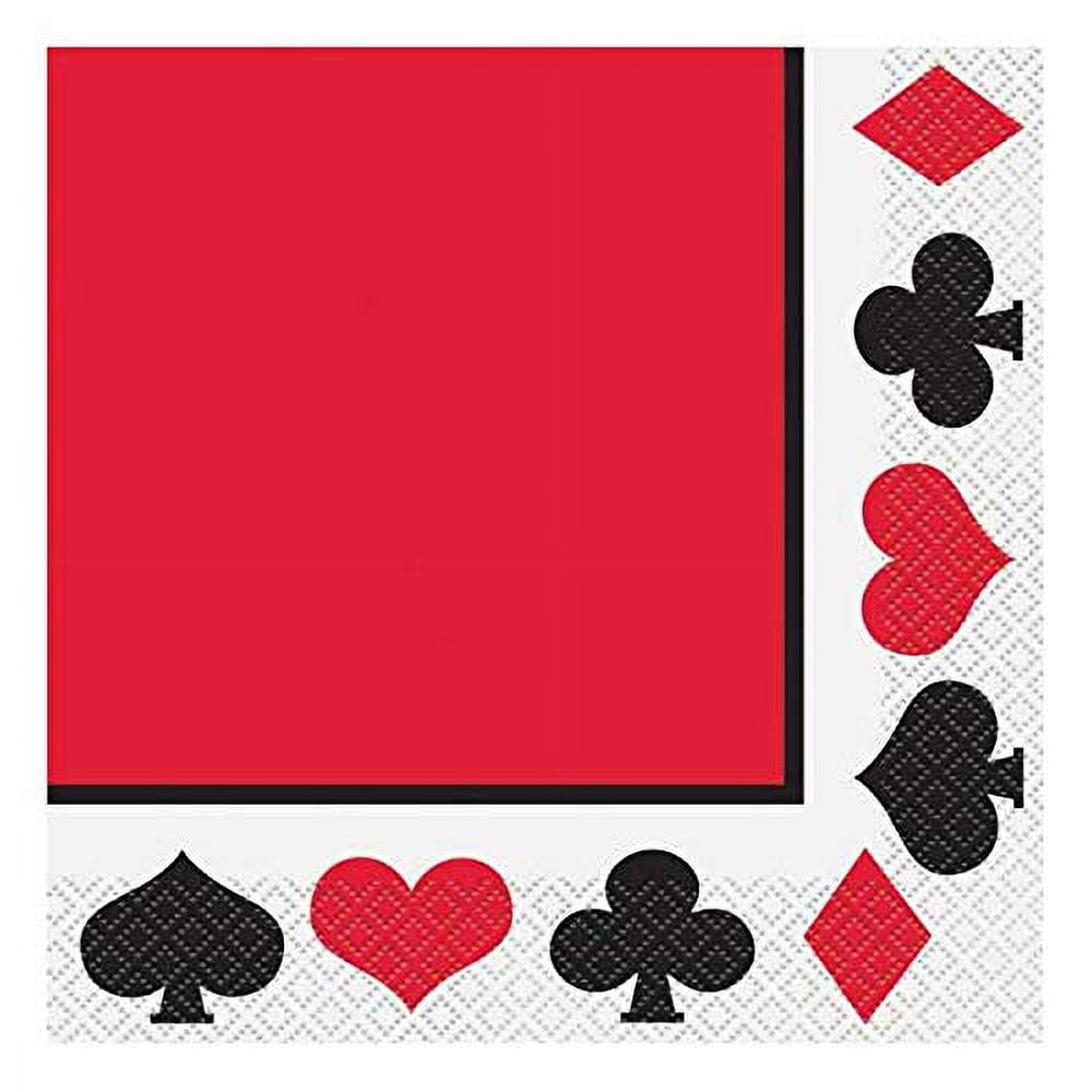 Casino Party Lunch Napkins, 16ct - Walmart.com