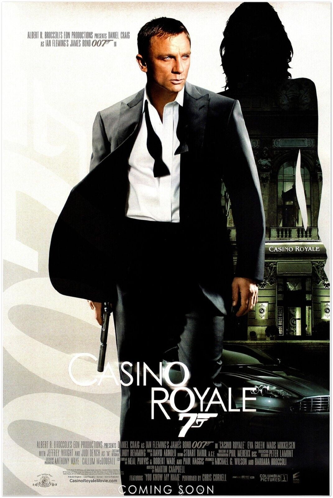 Casino Royale - James Bond 007 Movie Poster - Daniel Craig - Teaser #1 ...