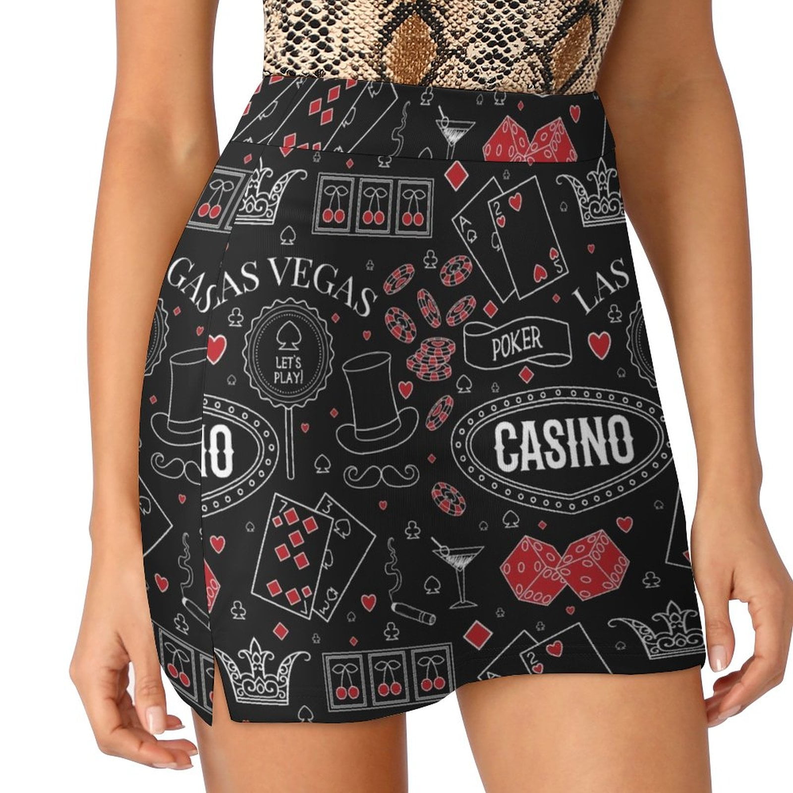 Casino theme. Seamless pattern with decorative elements on chalkboard ...