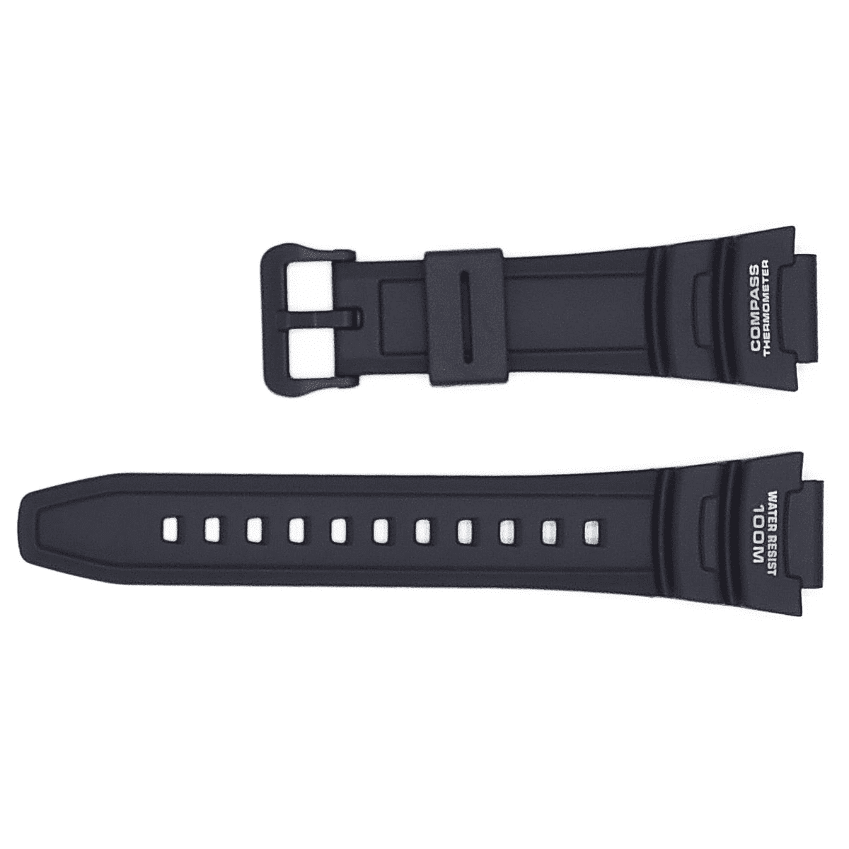 Casio 10431875 watch black plastic band strap SGW500H-1BV 17.5 mm ...