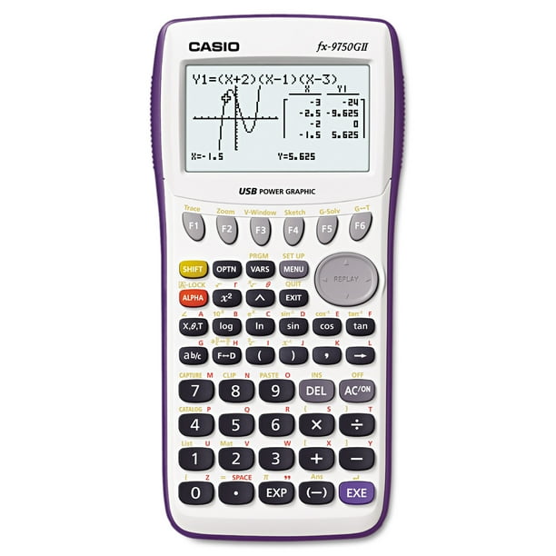 Casio 9750GII Graphing Calculator, 21-Digit LCD - Walmart.com