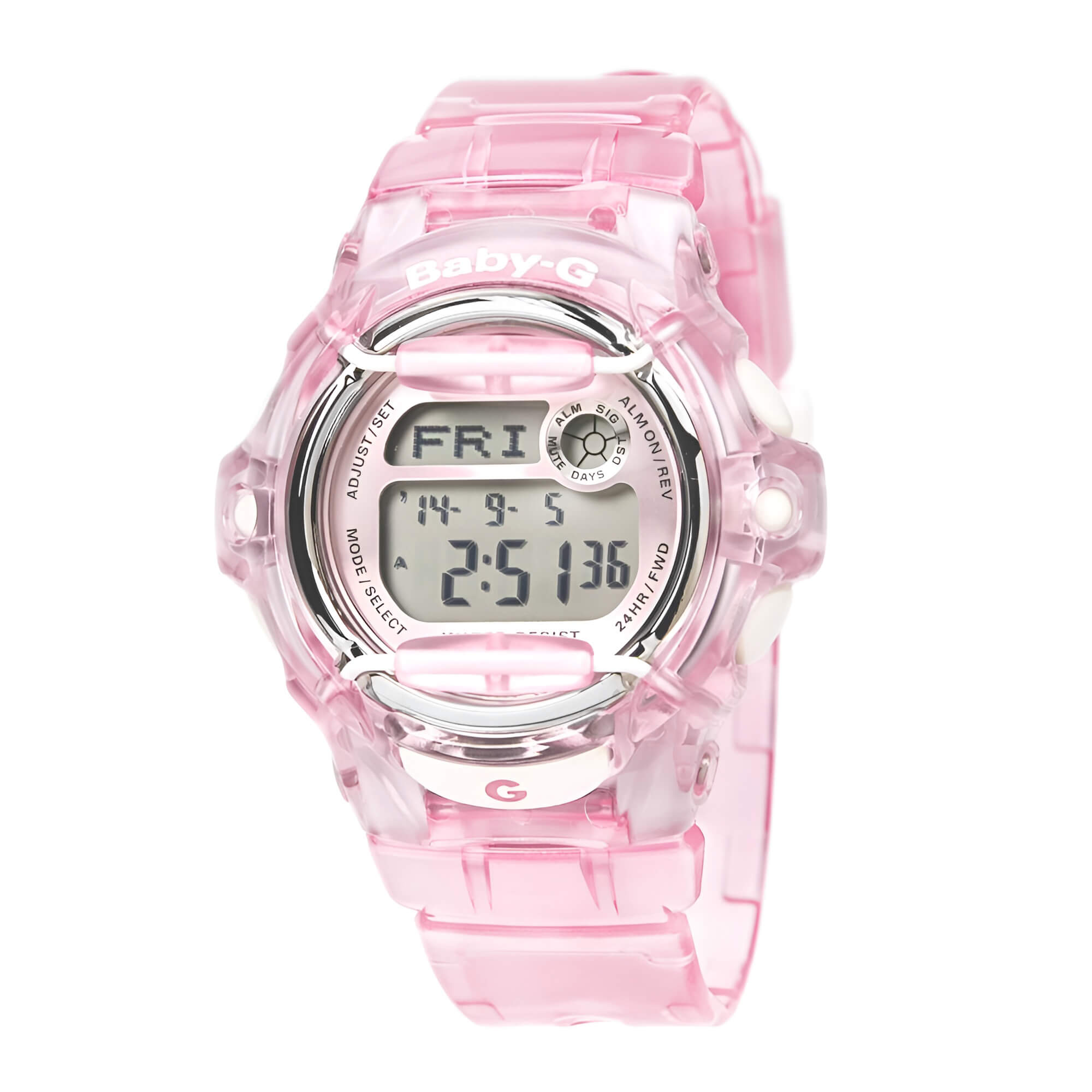 Casio BG169R-4 Women's Pink Baby-G Digital Watch - Walmart.com