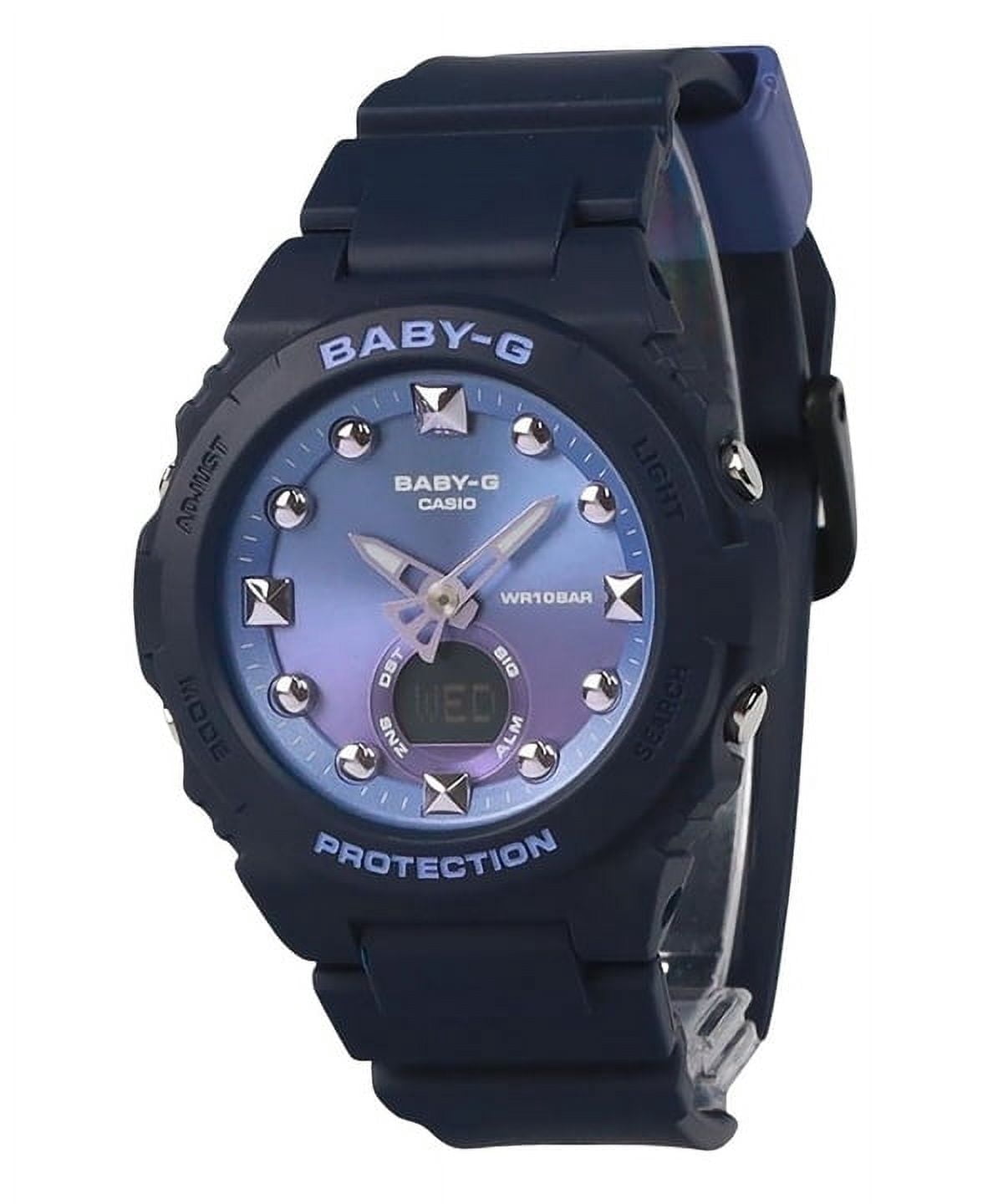 Casio Baby-G Analog Digital Resin Strap Violet Dial Quartz BGA-320-2A ...