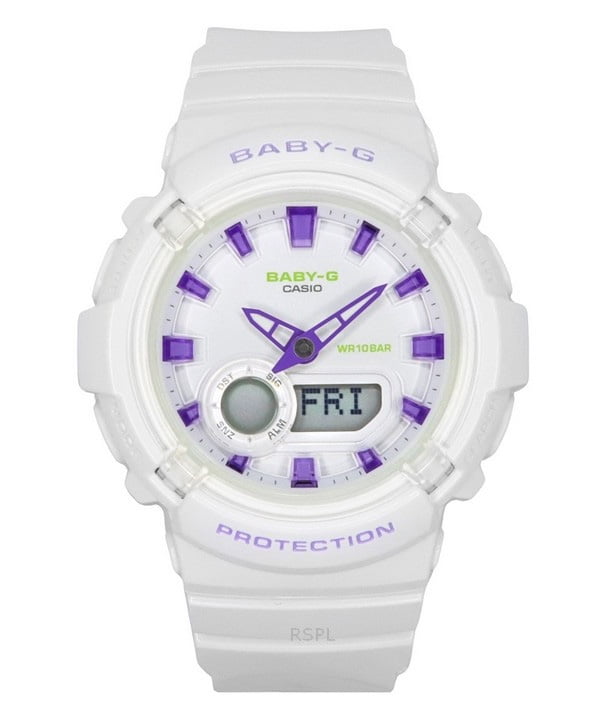 Casio Baby-G Analog Digital Resin Strap White Dial Quartz BGA-280DN-7A ...