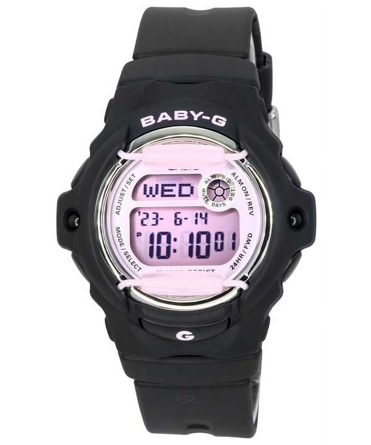 Casio Baby-G Digital Resin Strap Pink Dial Quartz BG-169U-1C 200M Women ...