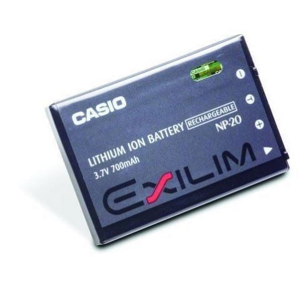 Casio Battery NP-20 Li-Ion 650mAh BLI-216 - Walmart.com
