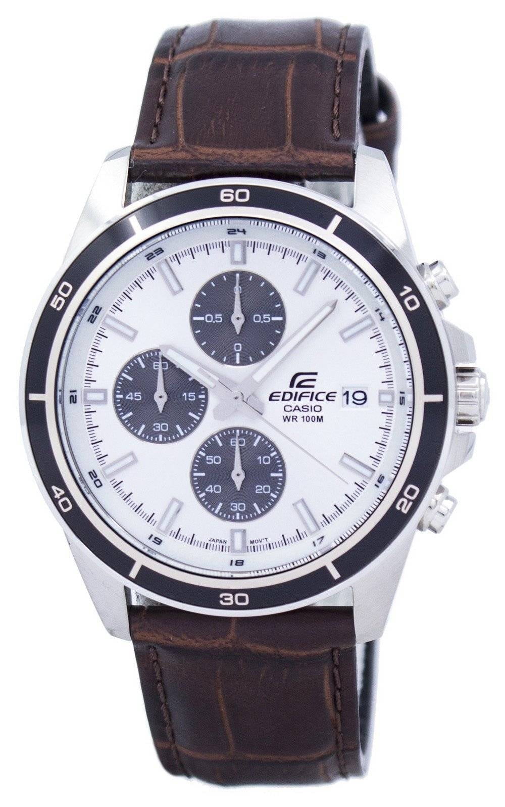 Casio Edifice Men's Chronograph Quartz Watch with Stainless Steel Case ...