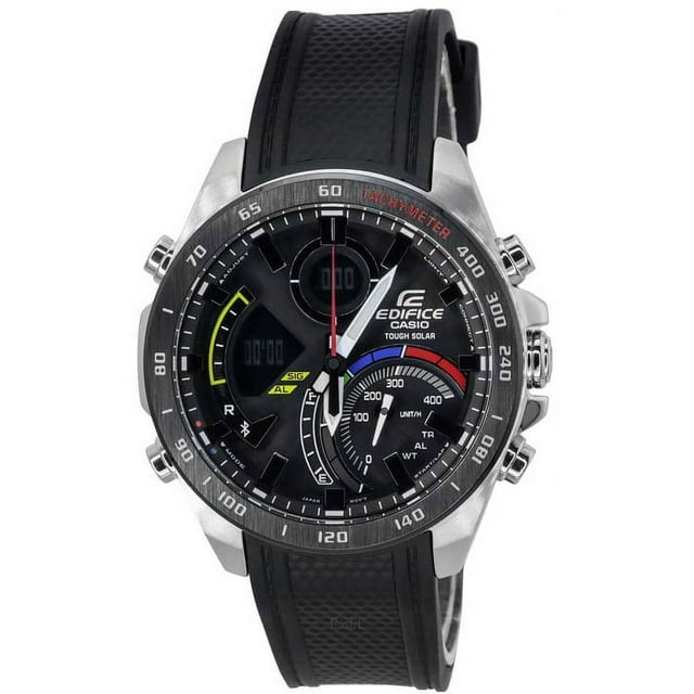 Casio Edifice Racing Solar Powered, Mobile Link, Analog Digital, 100M Men's Watch ECB-900MP-1A ...