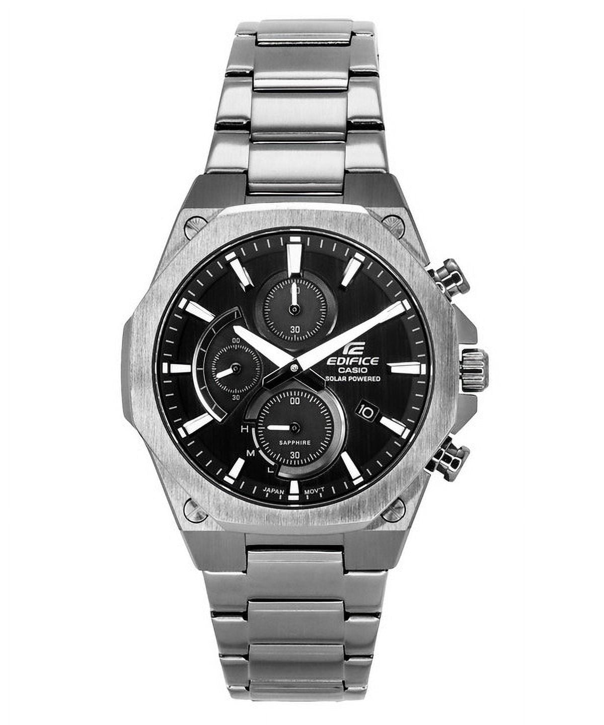 Casio Edifice Slim Line Chronograph With Sapphire Crystal Analog Grey ...