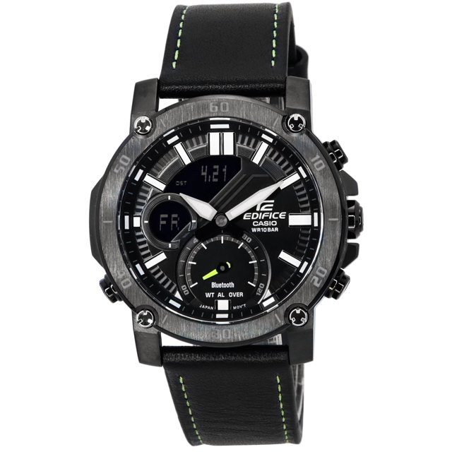 Casio Edifice Smartphone Link Analog Digital Bluetooth Quartz ECB-20CL-1A ECB20CL-1 100M Men's ...