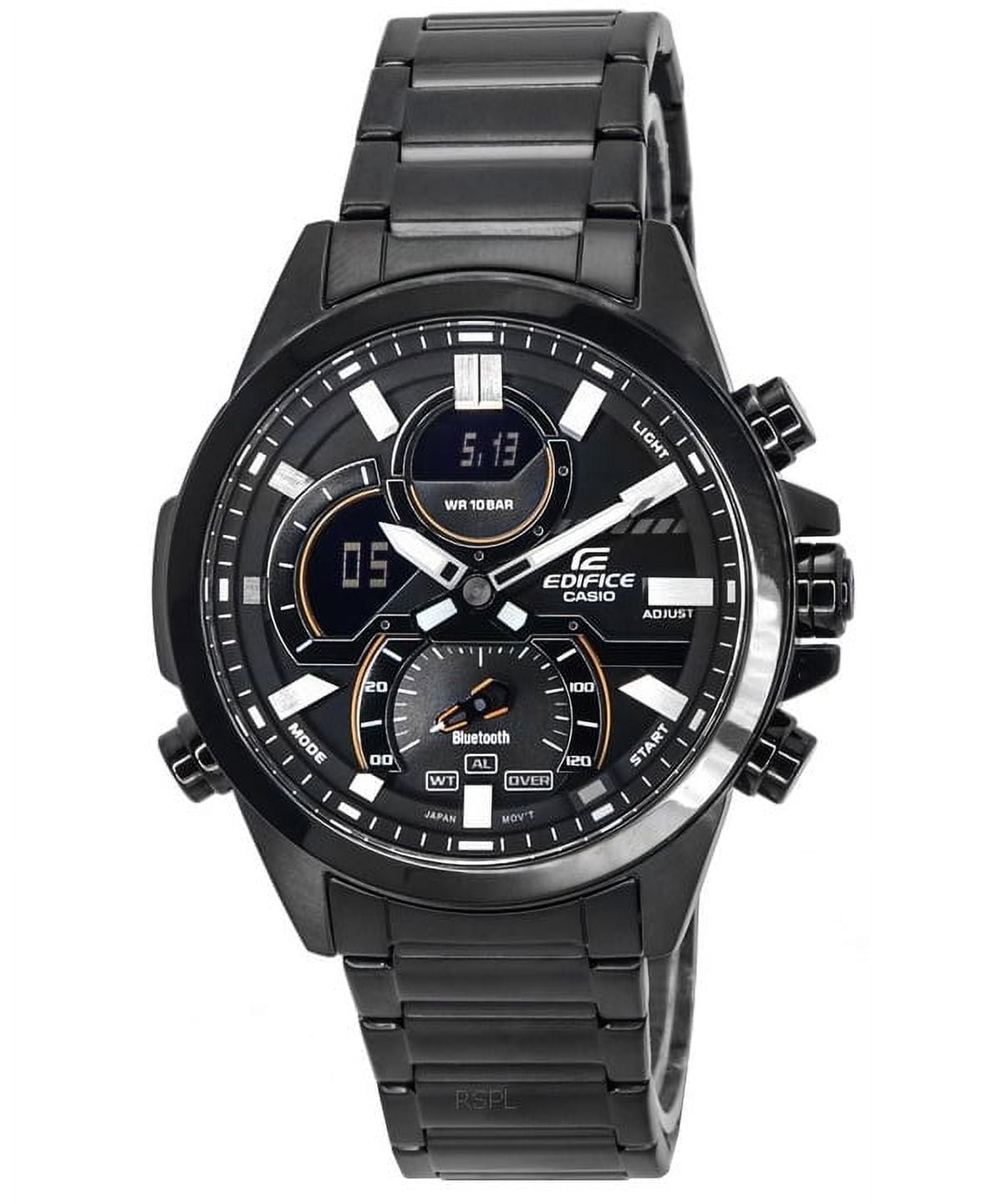 Casio Edifice Smartphone Link Analog Digital Chronograph Quartz ECB-30DC-1A ECB30DC-1 100M Men's ...