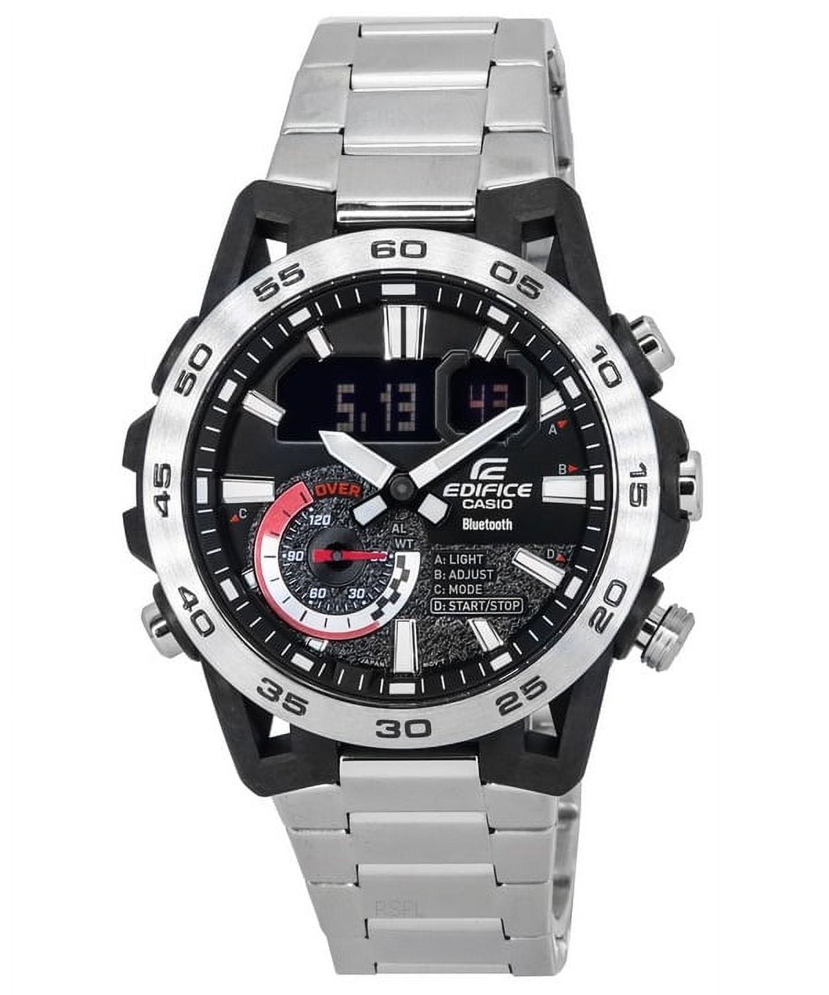 Casio Edifice Sospensione Smartphone Link Analog Digital Chronograph Quartz ECB-40D-1A ECB40D-1 ...