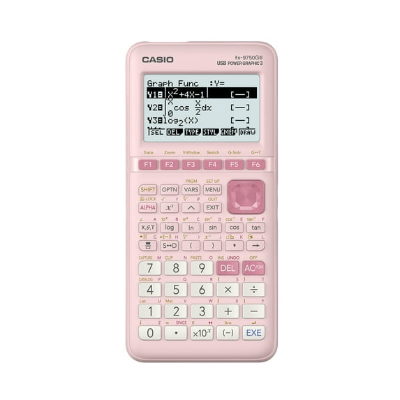 Casio FX-9750Glll-PK Power Handheld Electronic Battery Operated ...