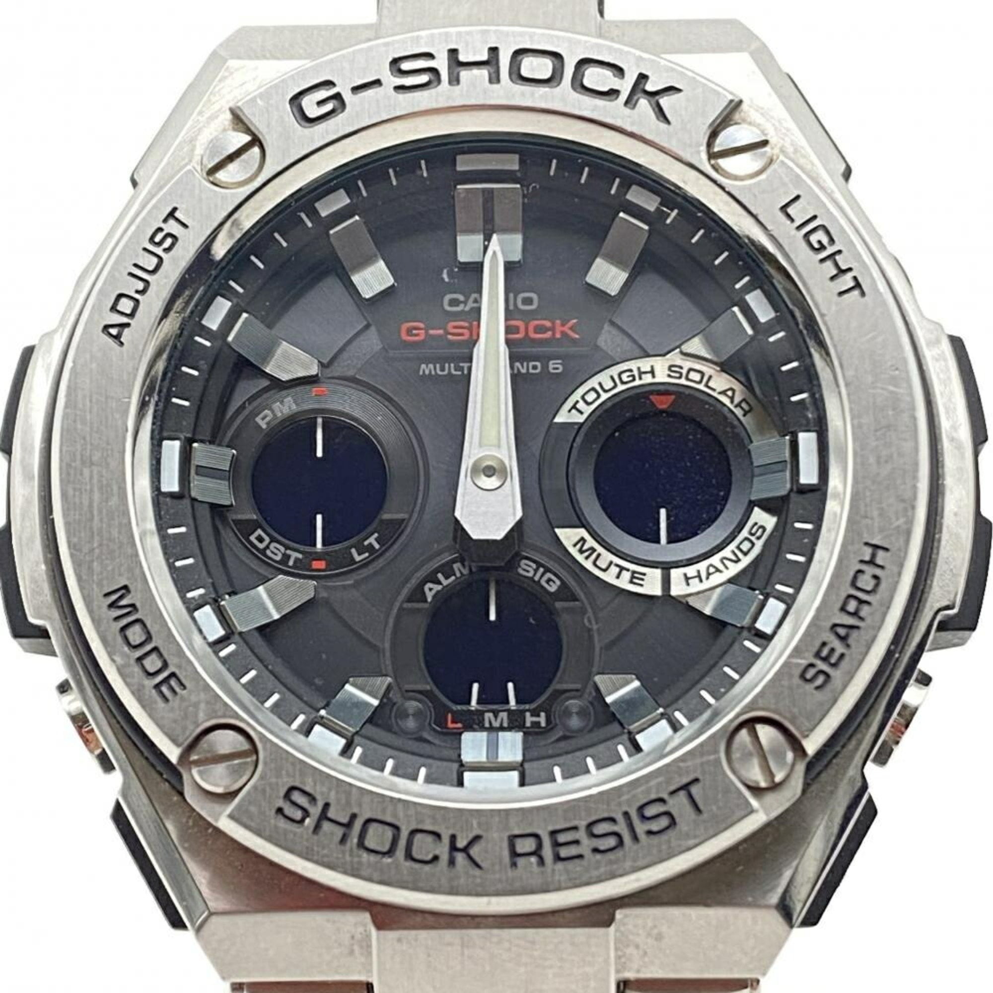 Pre-Owned Casio G-SHOCK GST-W110D-1AJF G-Shock Silver (Good) - Walmart.com