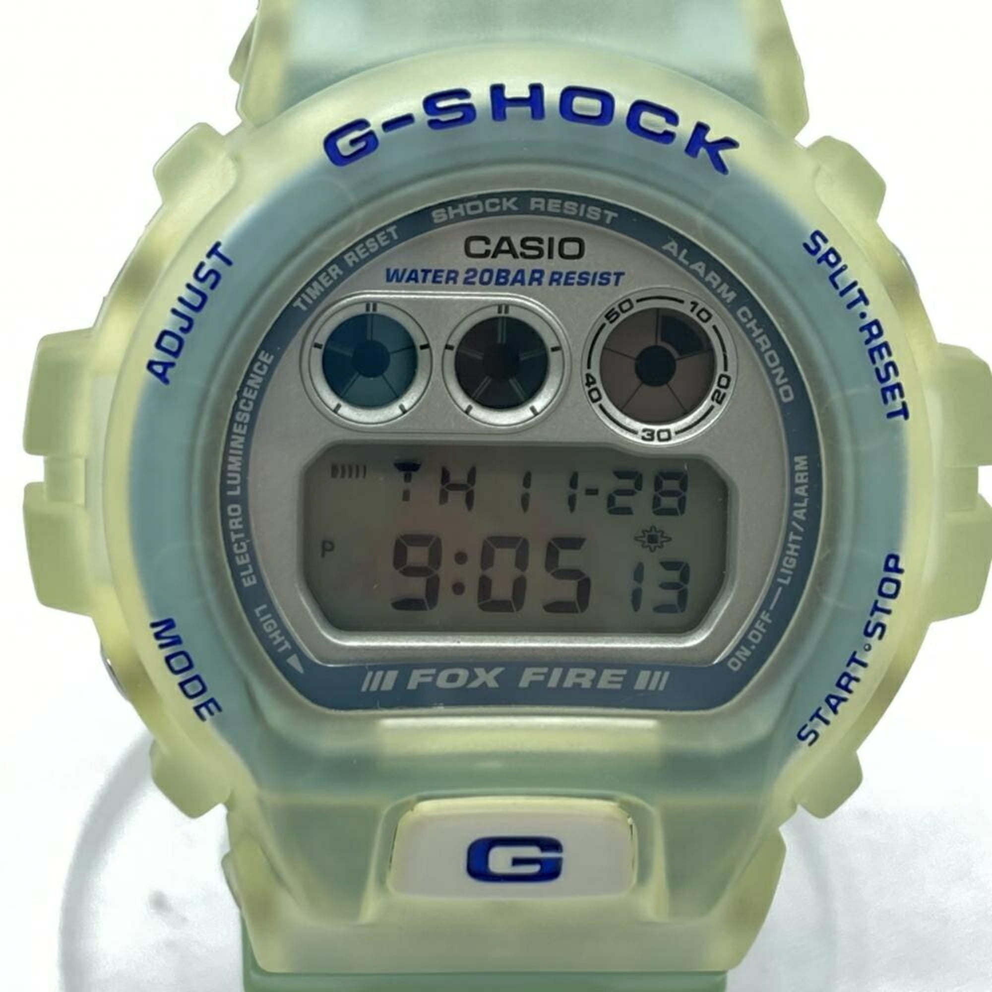 Pre-Owned Casio G-SHOCK World Coral Reef FOX FIRE DW-6900WC-2BT Fox ...