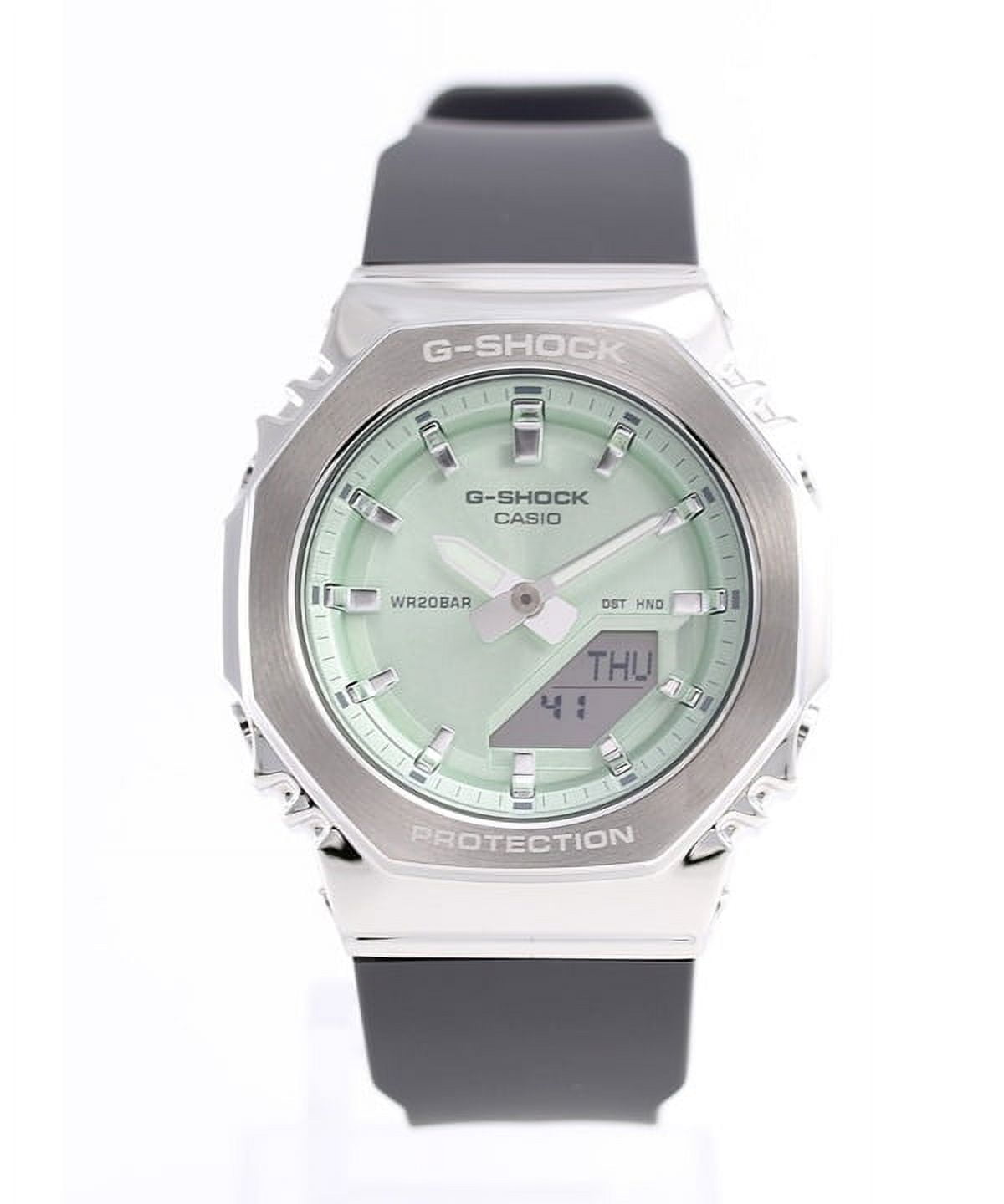 Casio G-Shock Analog Digital Bio-Based Resin Strap Light Green Dial ...