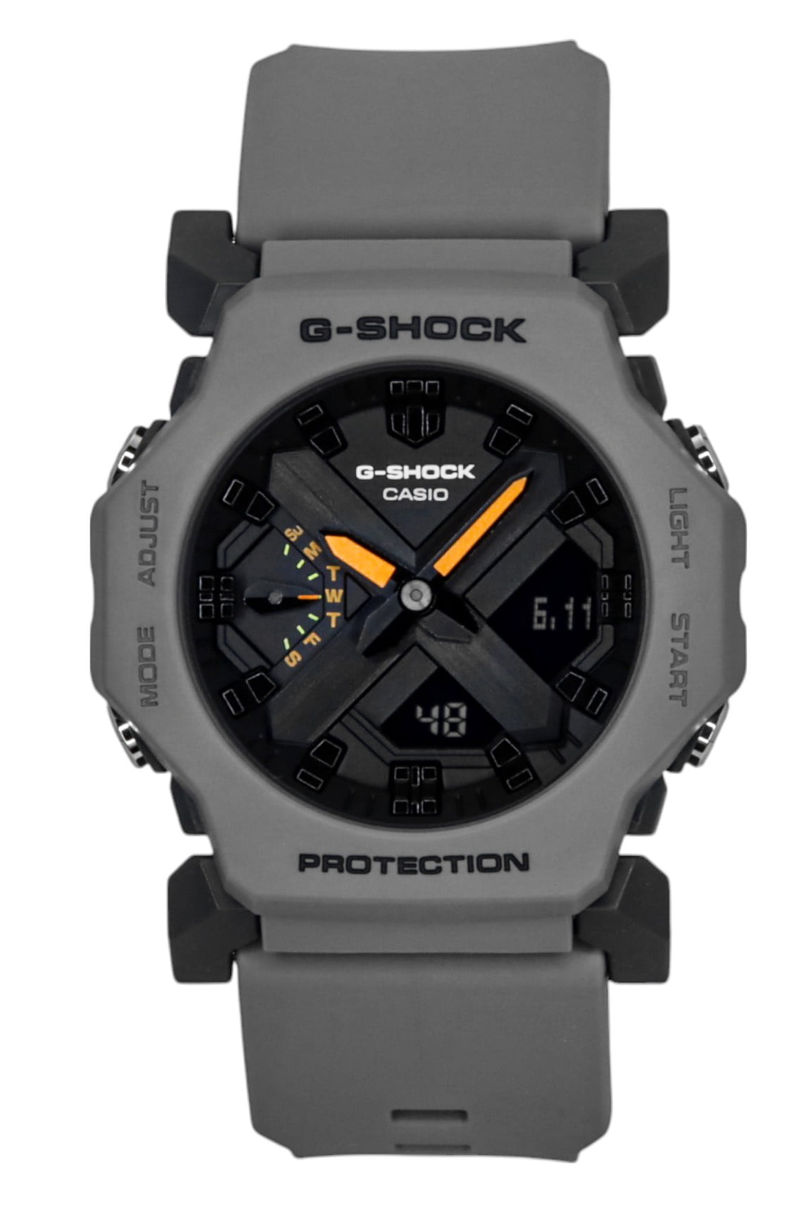 Casio G-Shock Analog Digital Resin Strap Grey Dial Quartz GA-2300-8A ...