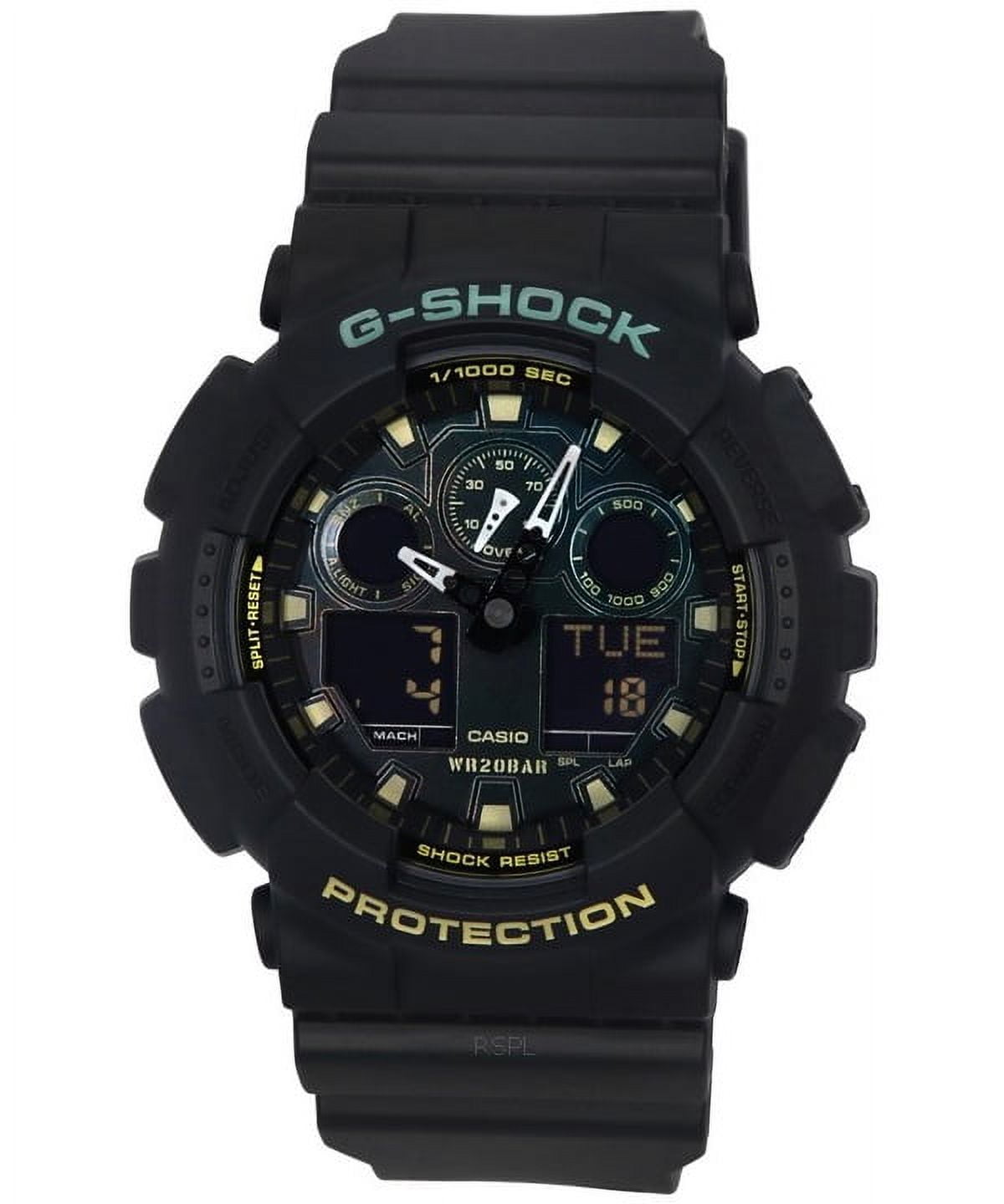 Casio G-Shock Analog Digital Resin Strap Multicolor Dial Quartz GA ...