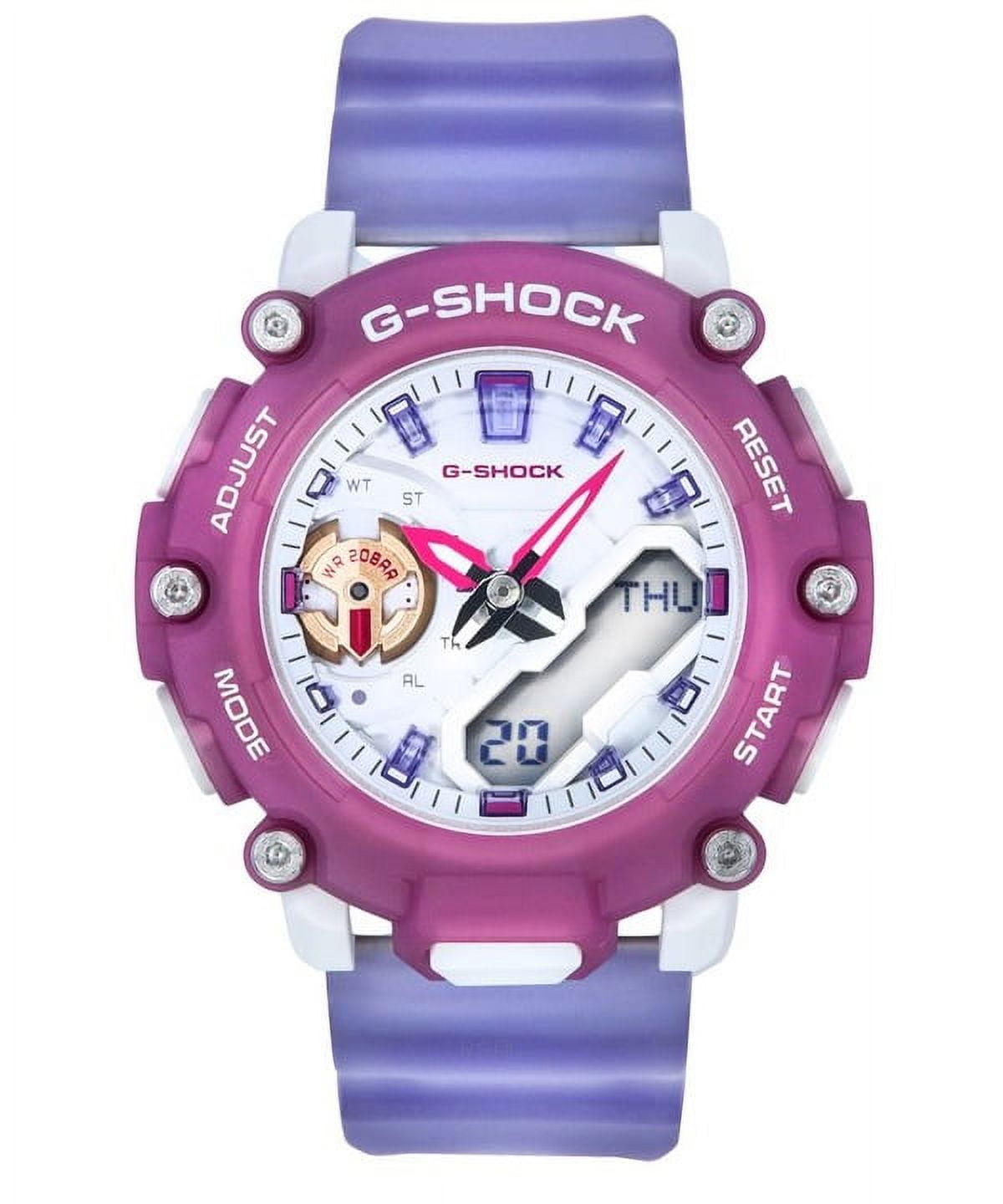 Casio G-Shock Women's Watch, Analog Digital, Translucent Resin Strap ...