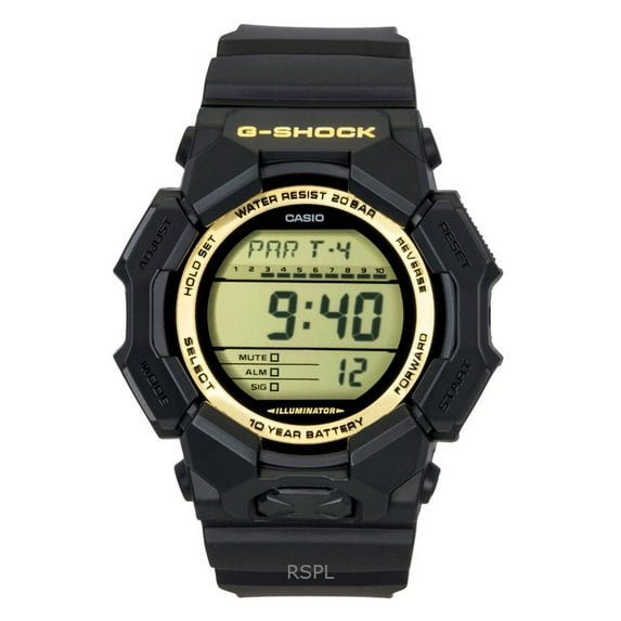 Casio G-Shock Bio-Based Resin Strap Digital Quartz GD-010GB-1A9 200M ...