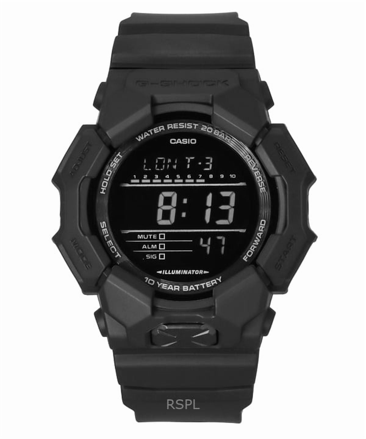 Casio G-Shock Digital Bio-Based Resin Strap Quartz GD-010-1A1 200M Men's Watch - Walmart.com