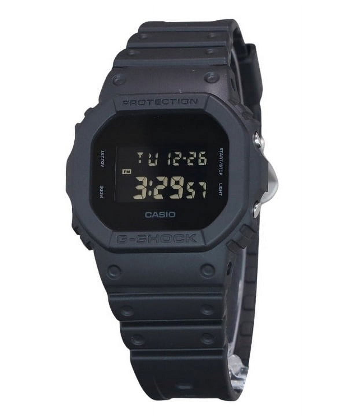 Casio G-Shock Digital Resin Strap Quartz DW-5600UBB-1 200M Men's Watch - Walmart.com