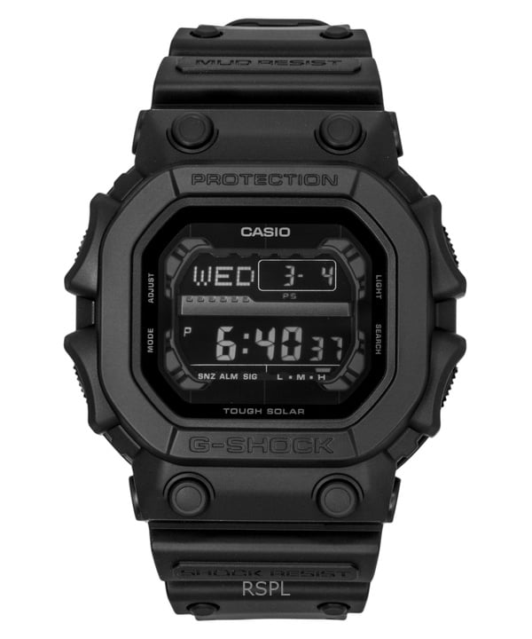 Casio G-Shock Digital Resin Strap Solar GX-56UBB-1 200M Men's Watch ...