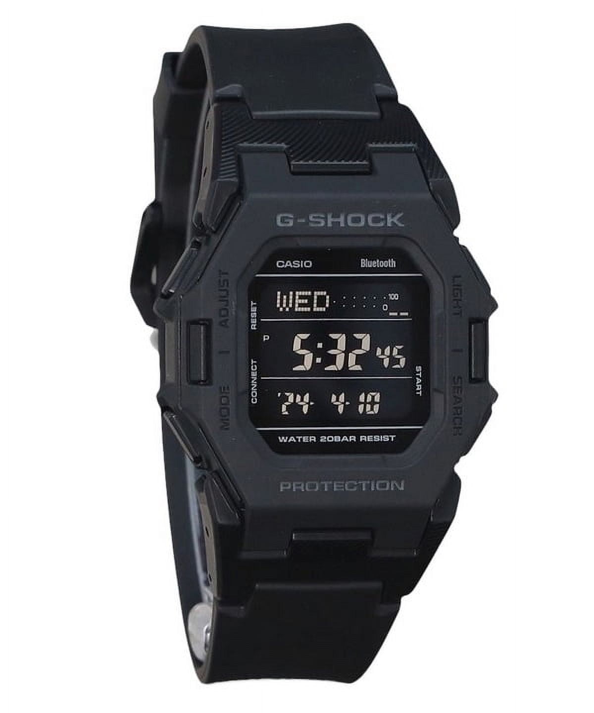 Casio G-Shock Digital Smartphone Link Black Resin Strap Quartz GD-B500 ...
