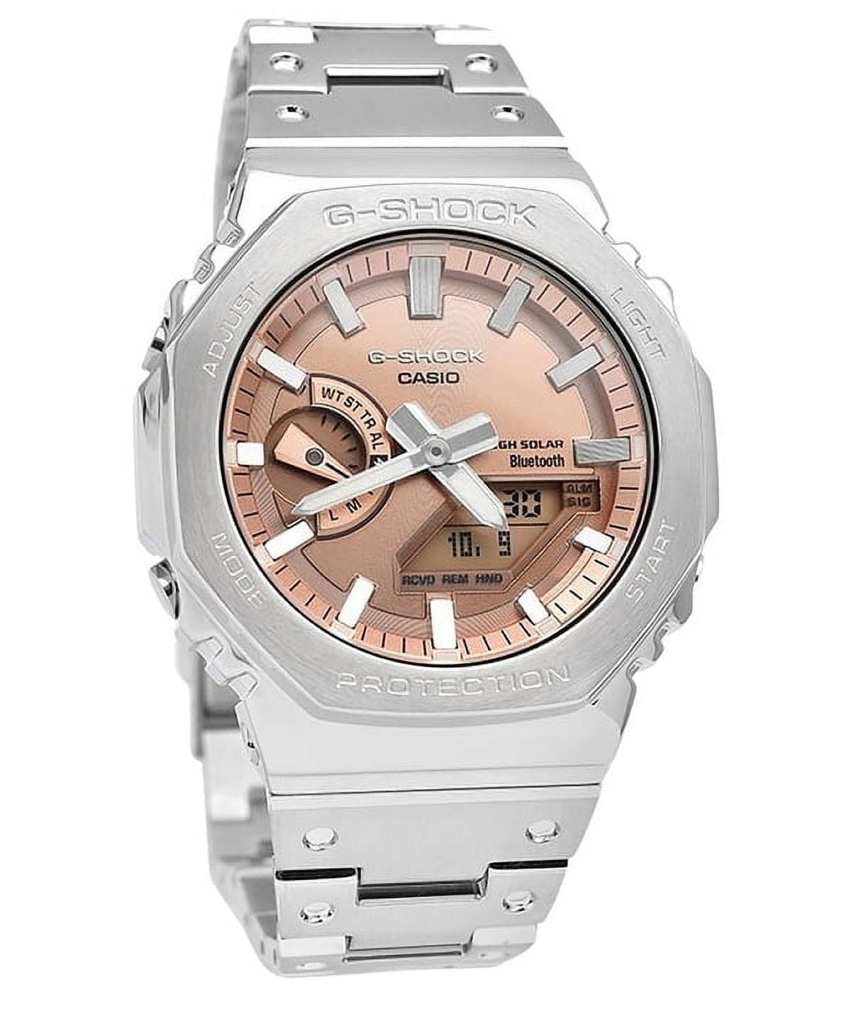 Casio G-Shock Full Metal Analog Digital Smartphone Link Copper Dial ...