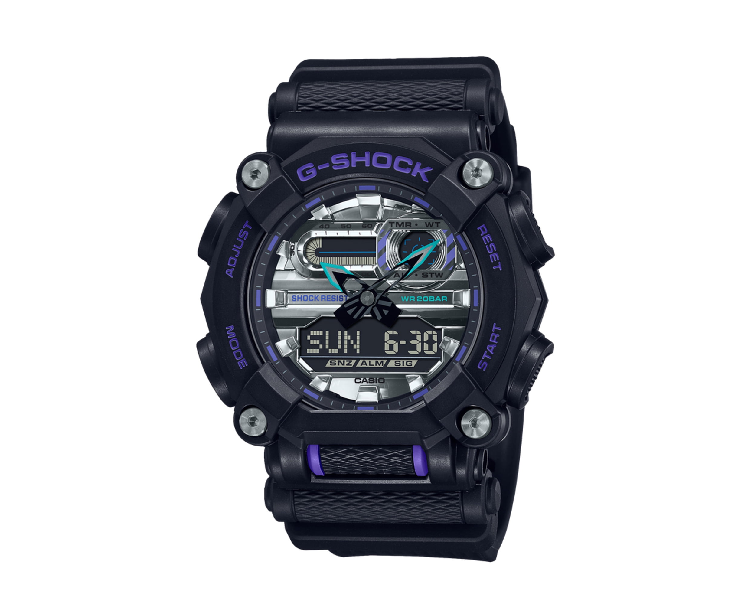 Casio G-Shock GA900AS Analog-Digital Resin Watch - Walmart.com