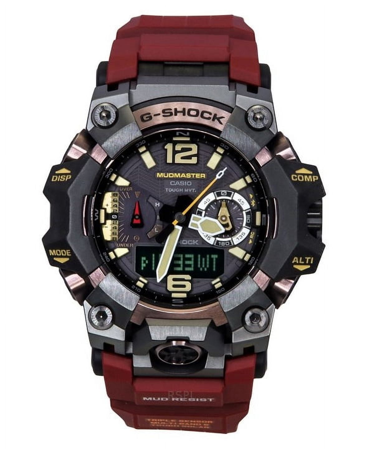 Casio G-Shock Master Of G-Land Mudmaster Analog Digital Smartphone Link ...