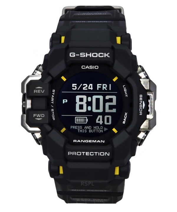 Casio G-Shock Master Of G-Land Rangeman Digital Bio-Based Resin Strap ...