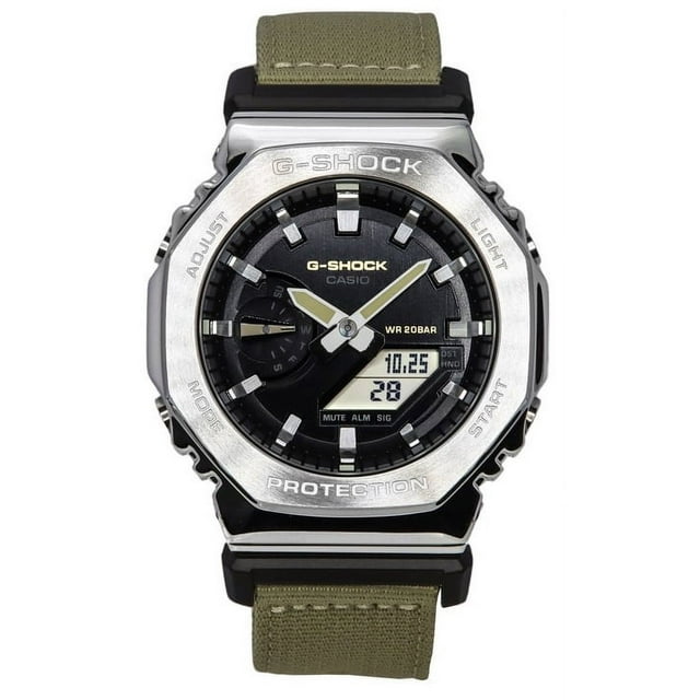 Casio G-Shock GM-2100C-5A Utility Metal Collection, Analog Digital ...