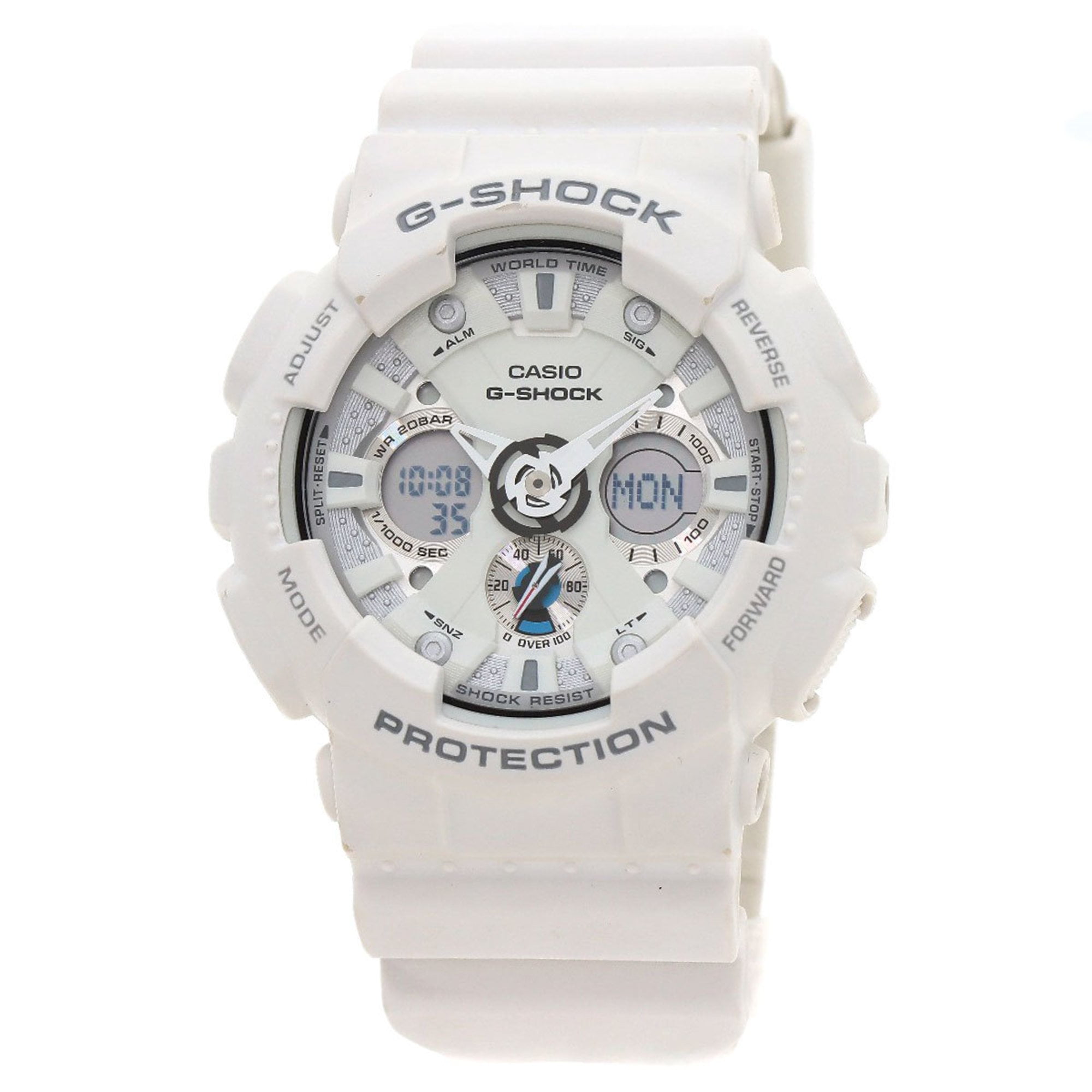 Pre-Owned Casio GA-120A G-Shock Watch Stainless Steel Resin Men's CASIO ...