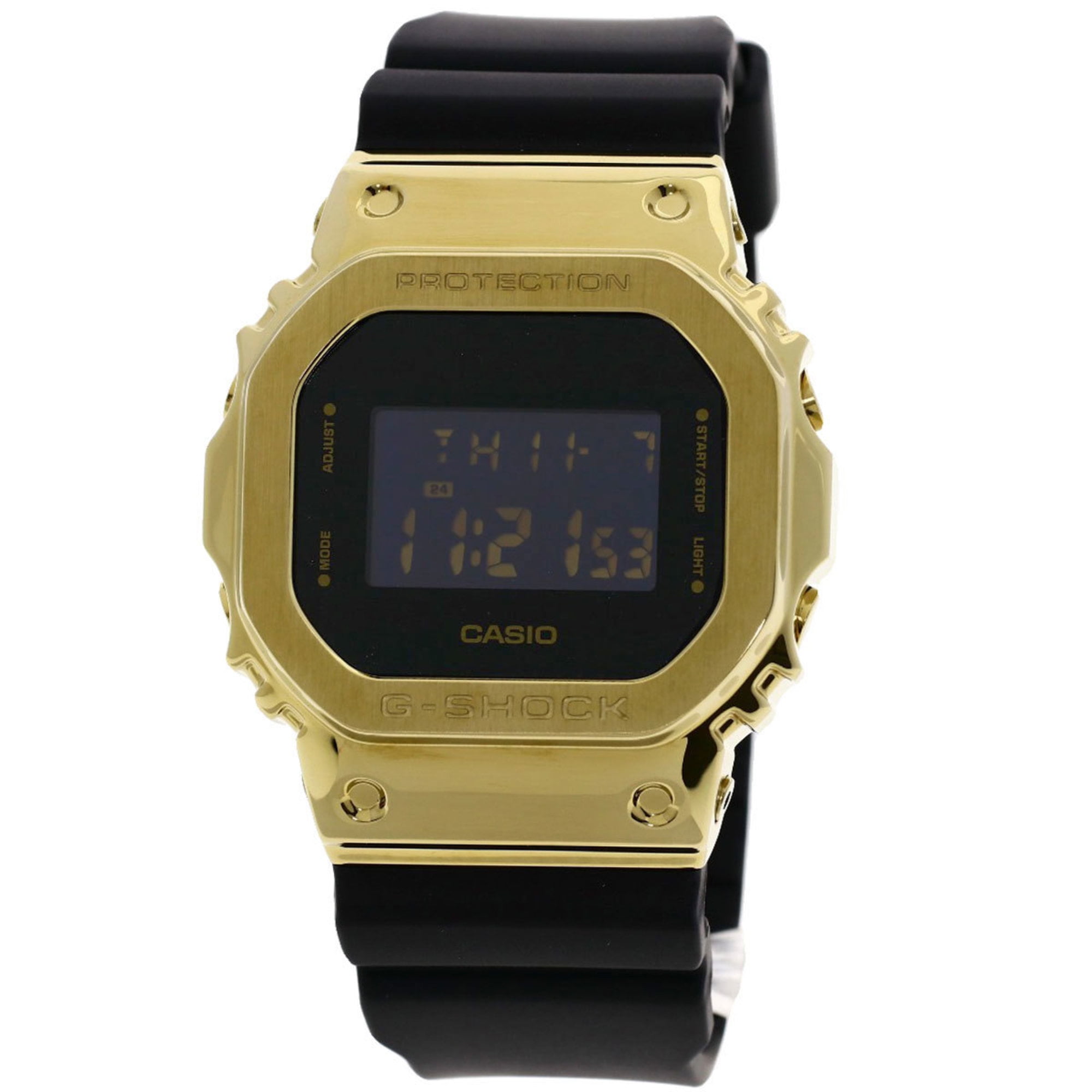 Pre-Owned Casio GM-5600G G-Shock Metal Covered Watch Stainless Steel ...