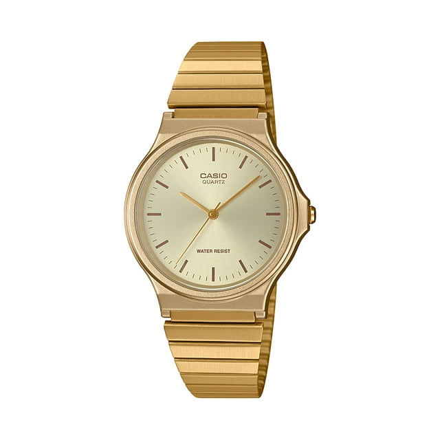 Casio Gold-Tone Stainless Steel Watch - Walmart.com