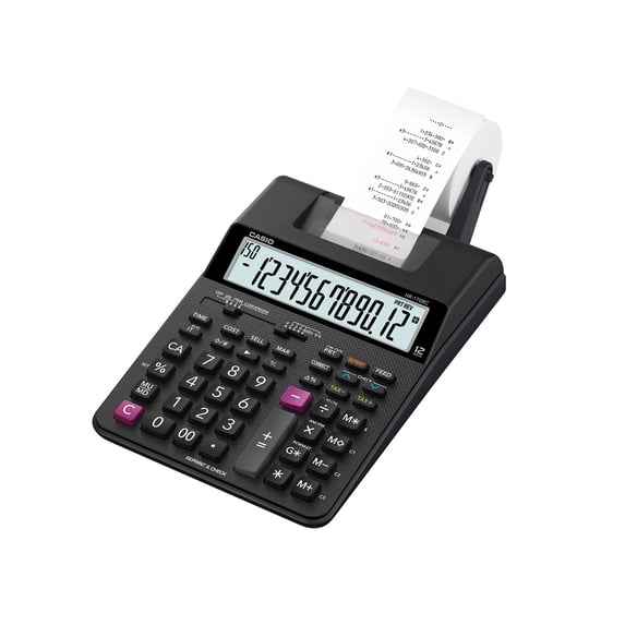 Casio HR-170RC Mini Desktop Printing Calculator - Walmart.com