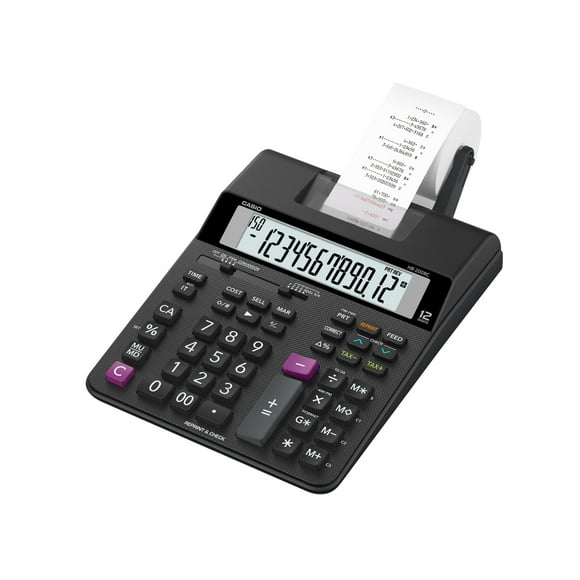 10 Key Calculator With Paper Tape