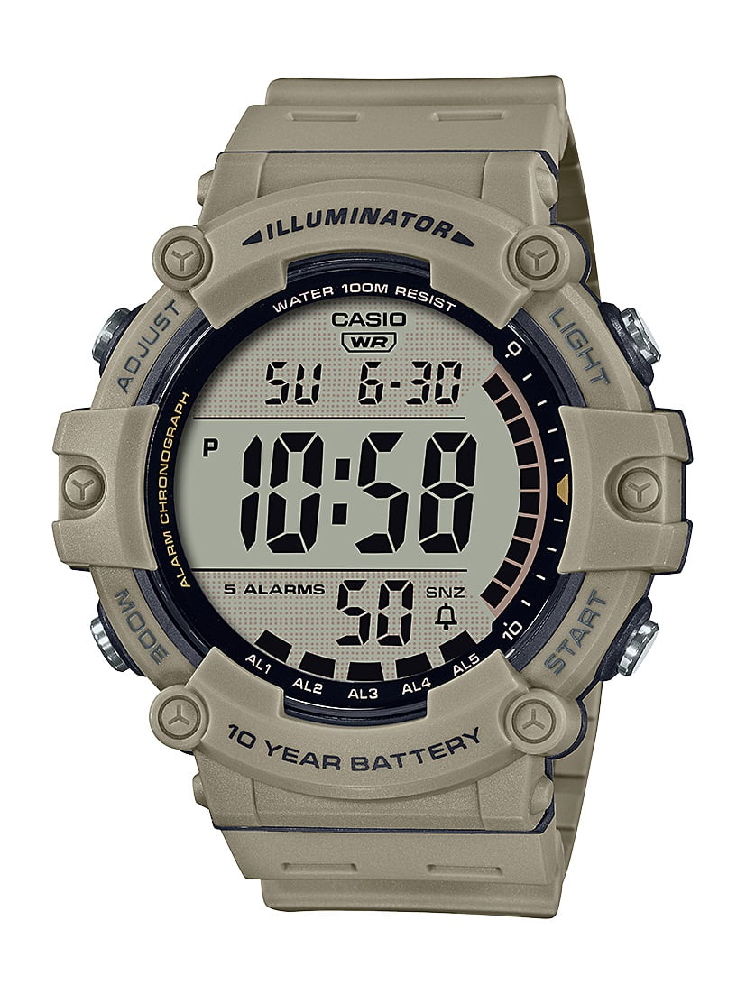 Casio LCD Digital Wristwatch Adult Mens - Walmart.com