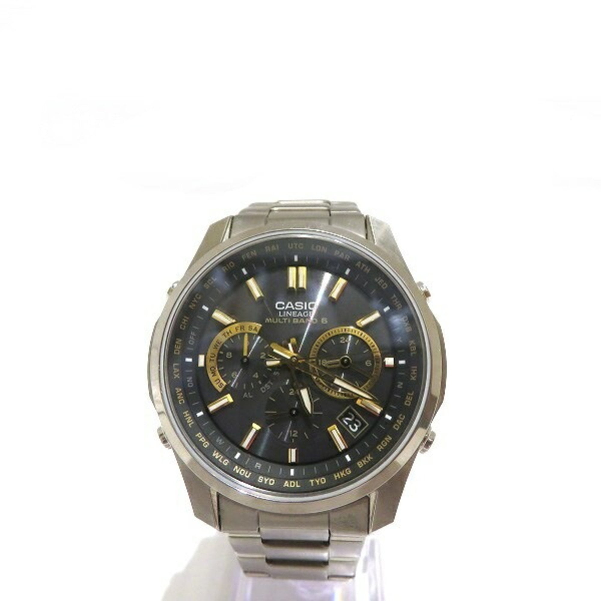 Pre-Owned Casio LIW-M610TS Radio Solar Men's Watch Wristwatch (Fair ...