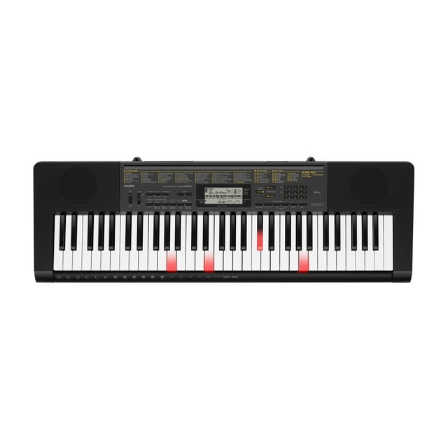 Casio LK-265 61-Key Lighted Portable Touch Sensitive Keyboard with Power Supply - Walmart.com