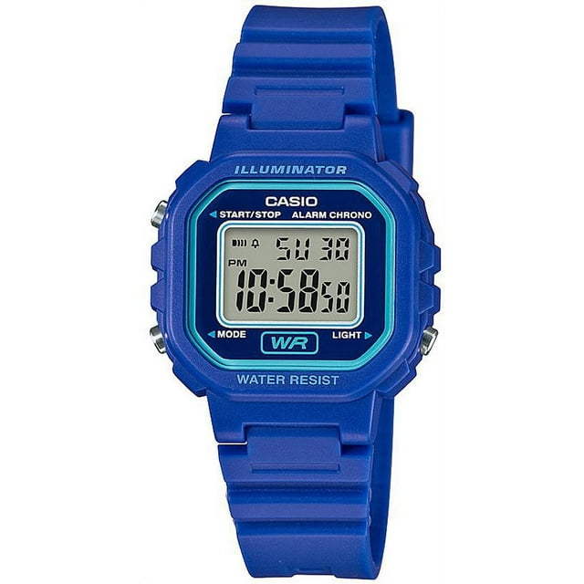 Casio Ladies Digital Casual Watch, Blue - Walmart.com