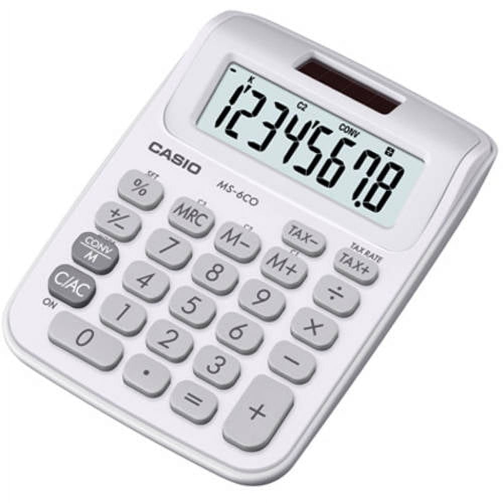 Casio MS-6CO 8-Digit Desktop Metric Conversion Calculator - Walmart.com