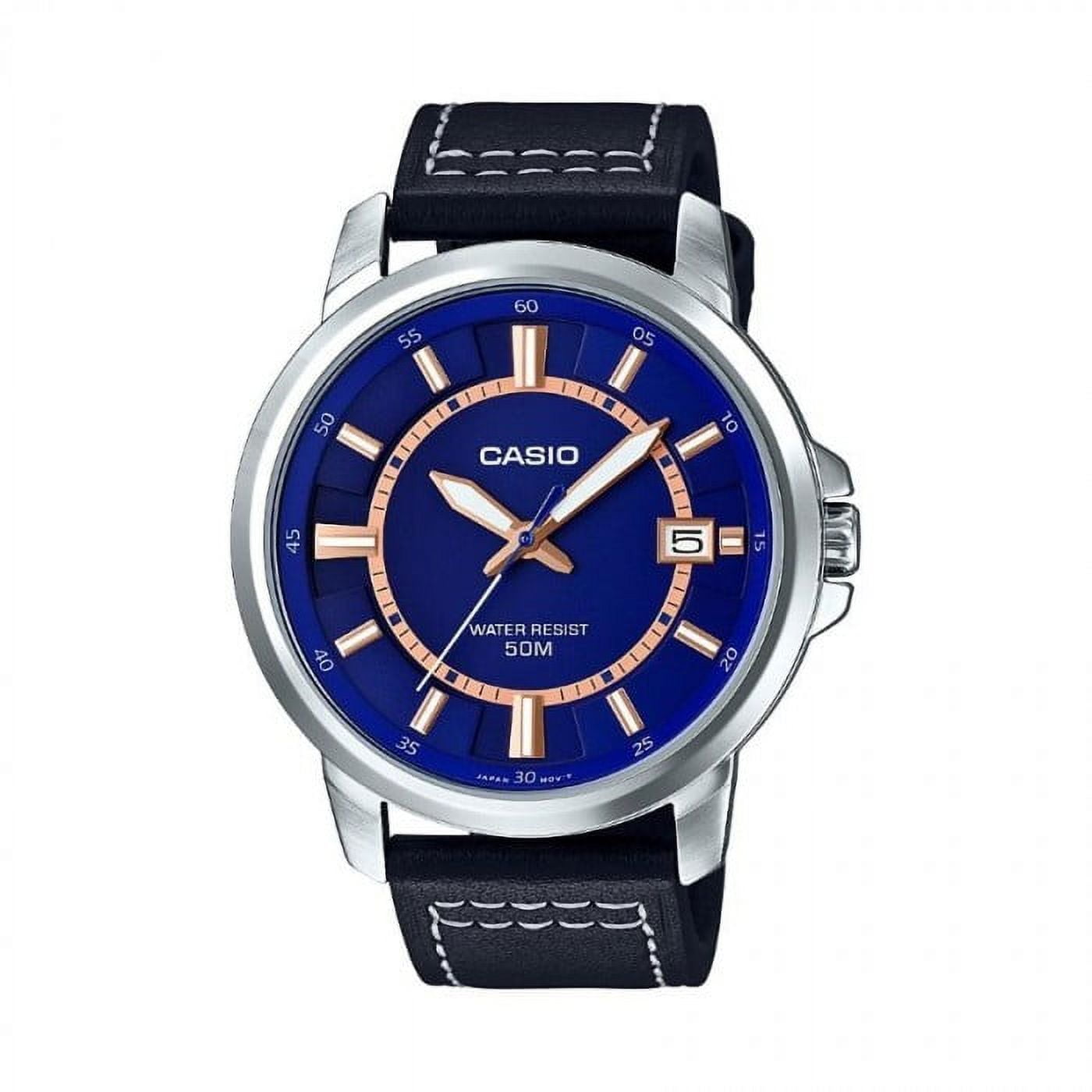 Casio MTPE130L-2A1 Men's Strap Fashion Watch - Walmart.com